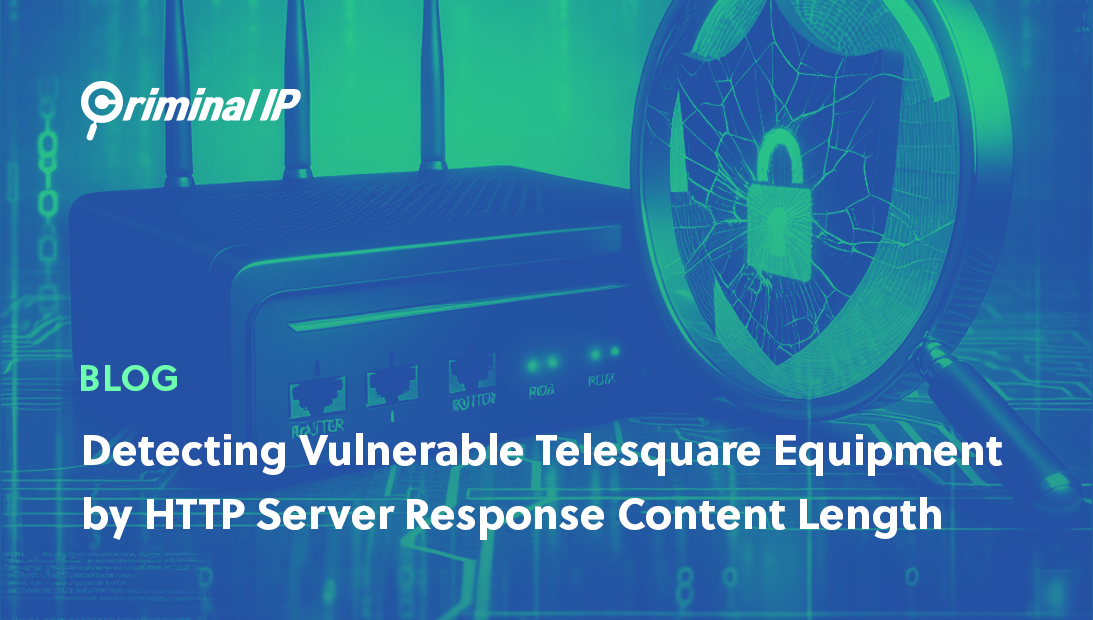 Detecting Vulnerable Telesquare Devices via HTTP Server Response ...
